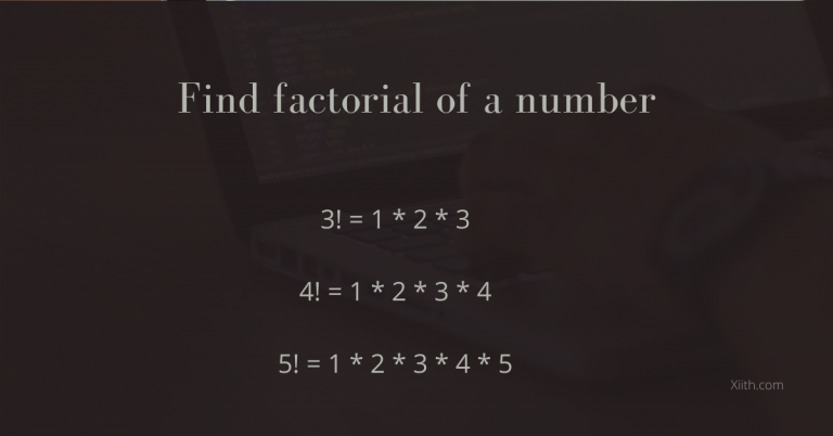 C Program To Find Factorial Of A Number Using Constructor
