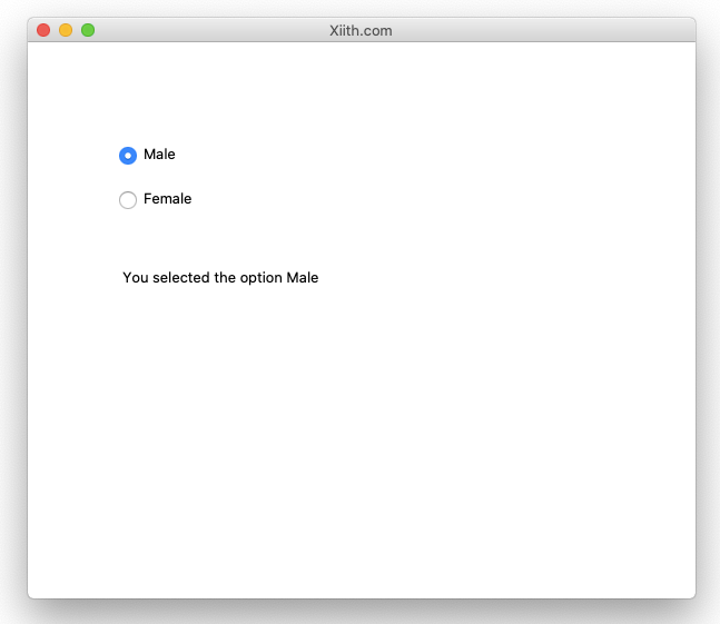 Python Tkinter Program For Radiobutton With An Event Handling 5235